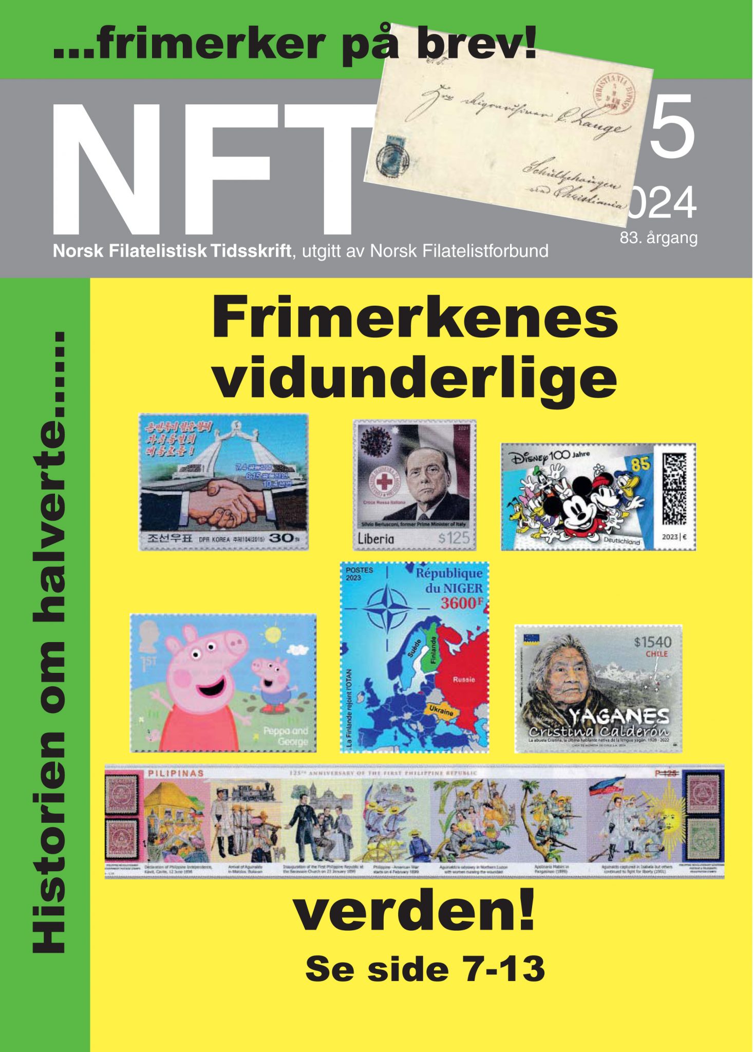NFT nr 5/2024 på vei – Norsk Filatelistforbund